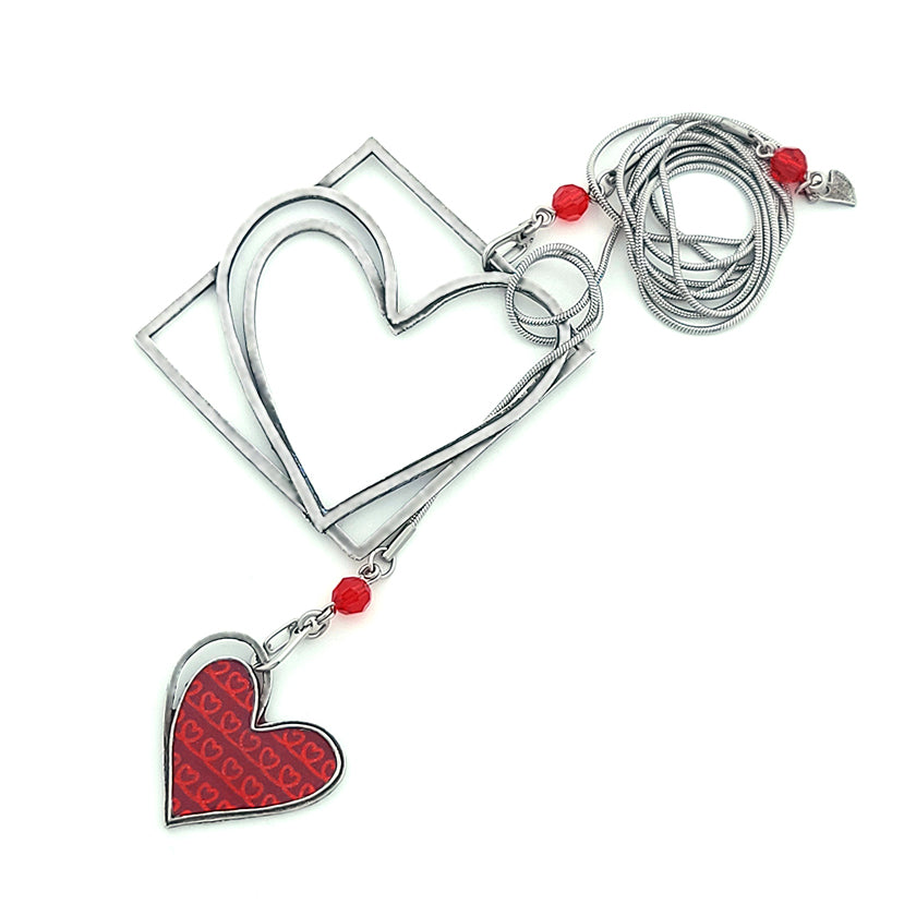 ST-VALENTIN 2023 ! - LARIAT 38 po - "SQUARE HEART" en couleur ! – LAZO ...
